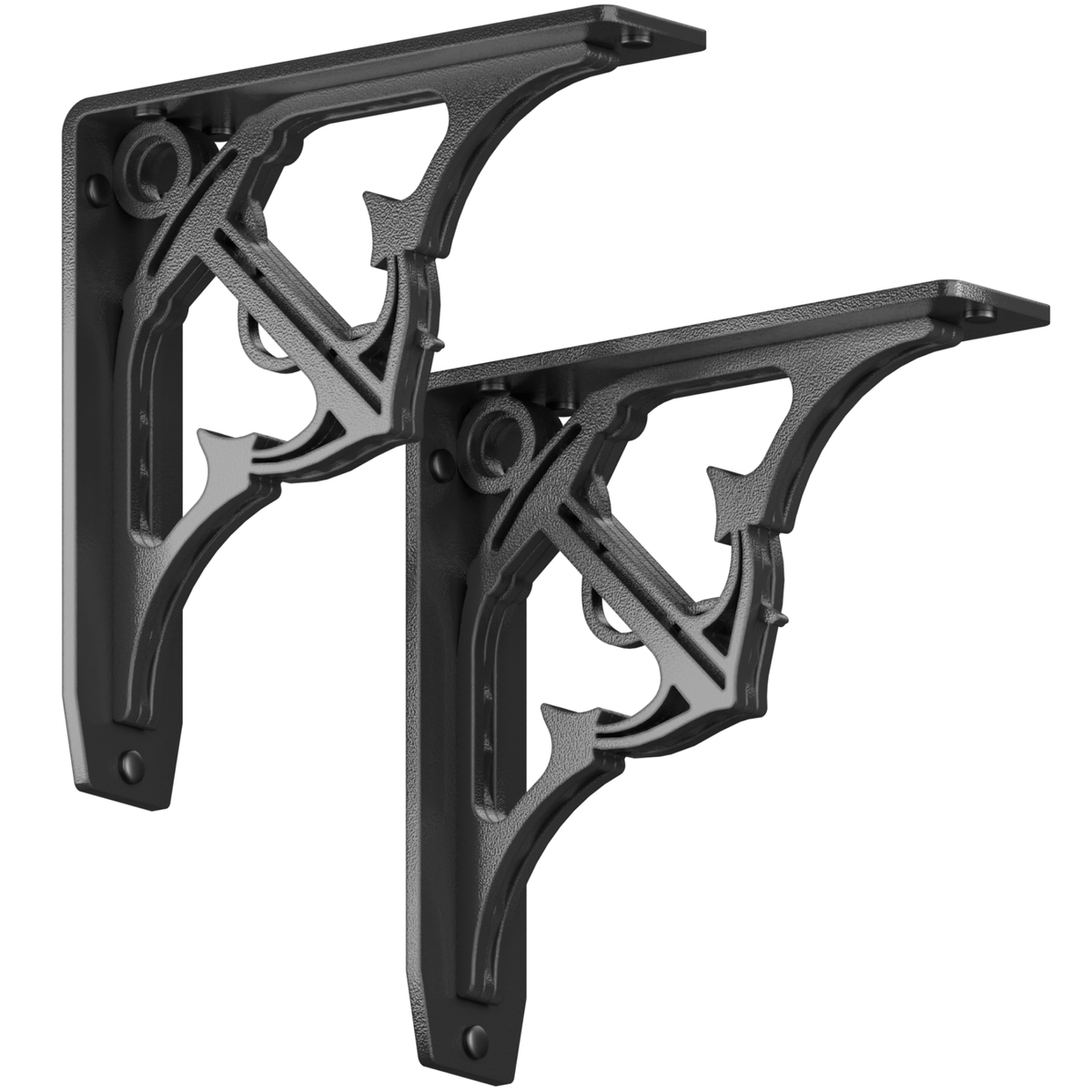 Folly Beach Heavy Duty Steel Brackets for Shelving – Koova