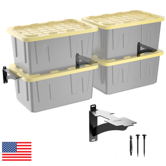 Wall Bin Storage System for Garage or Shed Organization – Koova